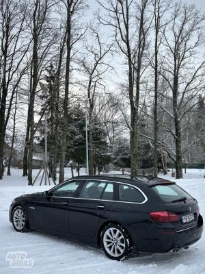 Black BMW 520 2013 in Vilnius, with an engine capacity of 2.00 L and mileage of 276 thousand km for 8200 €, photo 4 on AUTOMOTO.COM.LV
