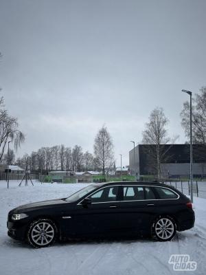 Black BMW 520 2013 in Vilnius, with an engine capacity of 2.00 L and mileage of 276 thousand km for 8200 €, photo 5 on AUTOMOTO.COM.LV