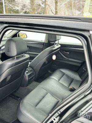 Black BMW 520 2013 in Vilnius, with an engine capacity of 2.00 L and mileage of 276 thousand km for 8200 €, photo 9 on AUTOMOTO.COM.LV