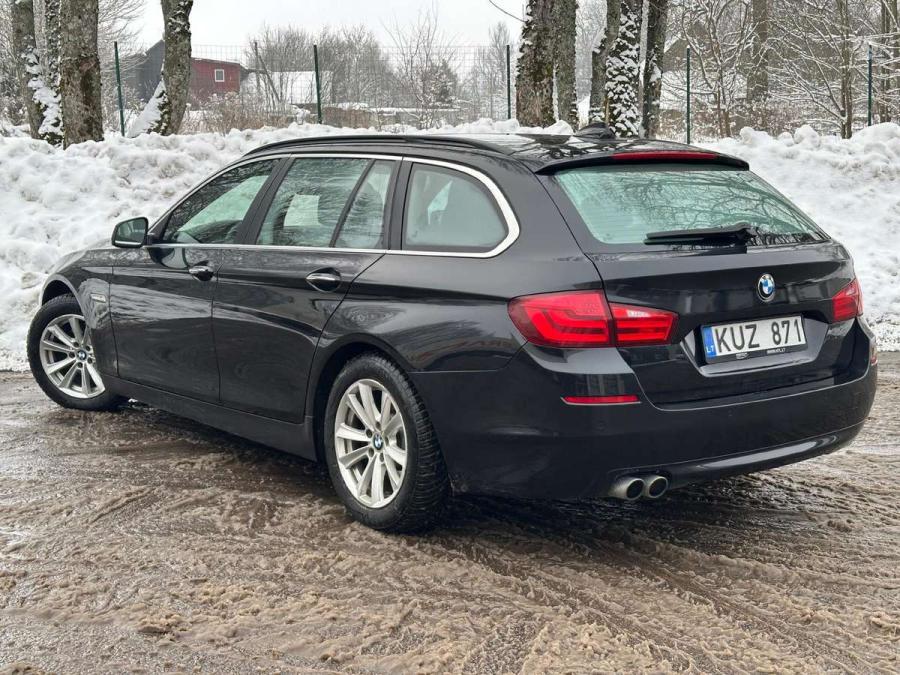 Melns BMW 520 2013 Viļņa, ar dzinēja tilpumu 2.00 L un nobraukumu 395 tūkst. km par 6990 €, foto 3 vietnē AUTOMOTO.COM.LV