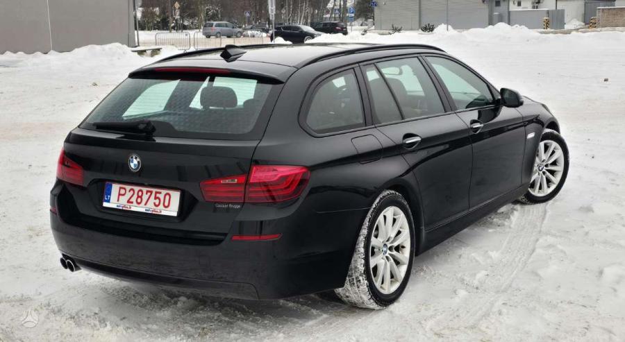 Melns BMW 520 2013 Raseiniai, ar dzinēja tilpumu 2.00 L un nobraukumu 290 tūkst. km par 9799 €, foto 12 vietnē AUTOMOTO.COM.LV