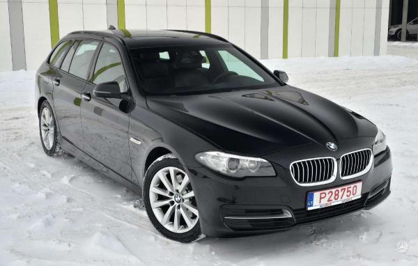 Melns BMW 520 2013 Raseiniai, ar dzinēja tilpumu 2.00 L un nobraukumu 290 tūkst. km par 9749 €, foto 4 vietnē AUTOMOTO.COM.LV