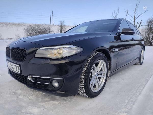 Melns BMW 520 2013 Viļņa, ar dzinēja tilpumu 2.00 L un nobraukumu 258 tūkst. km par 9500 €, foto 1 vietnē AUTOMOTO.COM.LV