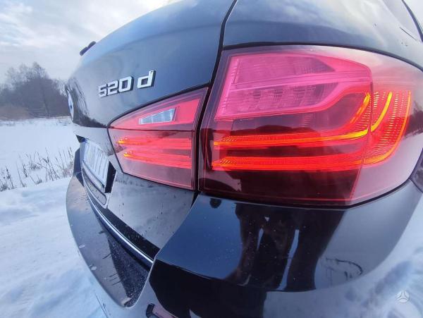 Melns BMW 520 2013 Viļņa, ar dzinēja tilpumu 2.00 L un nobraukumu 258 tūkst. km par 9500 €, foto 8 vietnē AUTOMOTO.COM.LV