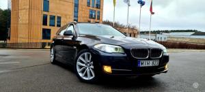 Melns BMW 520 2013 Viļņa, ar dzinēja tilpumu 2.00 L un nobraukumu 210 tūkst. km par 8000 €, foto  vietnē AUTOMOTO.COM.LV