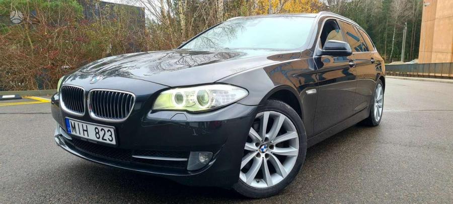 Melns BMW 520 2013 Viļņa, ar dzinēja tilpumu 2.00 L un nobraukumu 210 tūkst. km par 8000 €, foto 2 vietnē AUTOMOTO.COM.LV