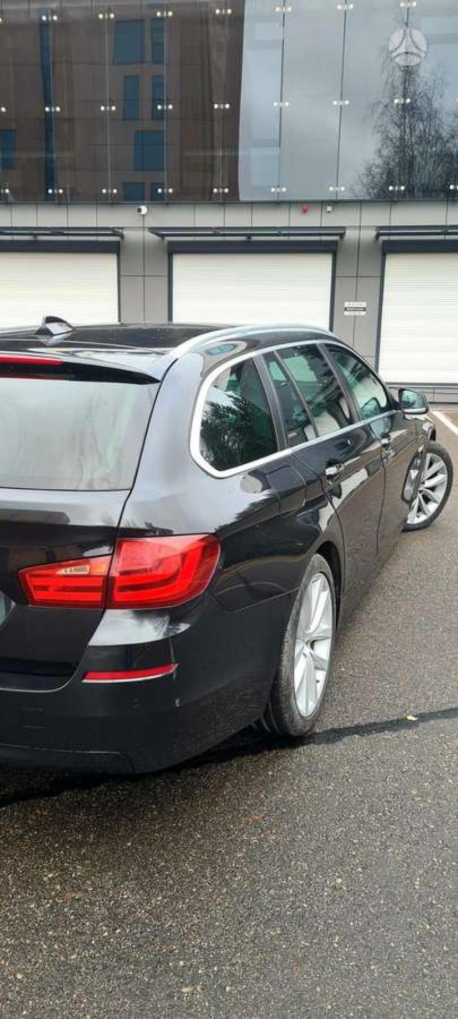 Melns BMW 520 2013 Viļņa, ar dzinēja tilpumu 2.00 L un nobraukumu 210 tūkst. km par 8000 €, foto 12 vietnē AUTOMOTO.COM.LV