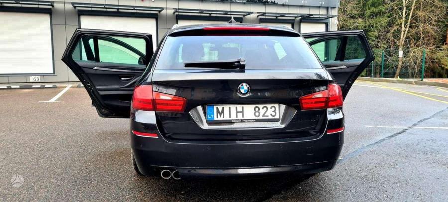 Melns BMW 520 2013 Viļņa, ar dzinēja tilpumu 2.00 L un nobraukumu 210 tūkst. km par 8000 €, foto 18 vietnē AUTOMOTO.COM.LV