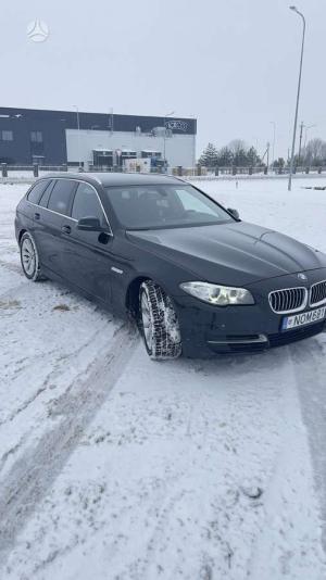 Black BMW 520 2013 in Marijampole, with an engine capacity of 2.00 L and mileage of 327 thousand km for 8800 €, photo  on AUTOMOTO.COM.LV