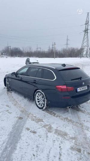Black BMW 520 2013 in Marijampole, with an engine capacity of 2.00 L and mileage of 327 thousand km for 8800 €, photo 6 on AUTOMOTO.COM.LV