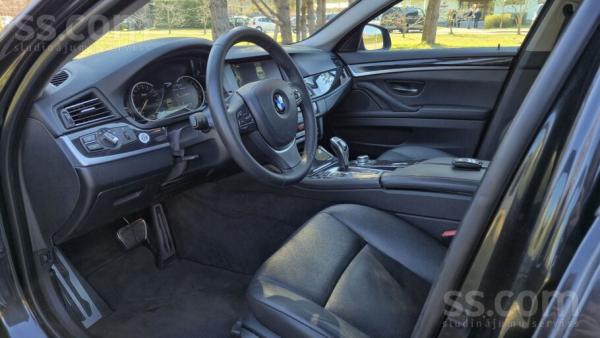 Melns BMW 520 2013 Rīga, ar dzinēja tilpumu 2.00 L un nobraukumu 254 tūkst. km par 9900 €, foto 10 vietnē AUTOMOTO.COM.LV