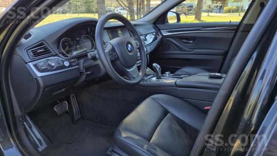 Melns BMW 520 2013 Rīga, ar dzinēja tilpumu 2.00 L un nobraukumu 254 tūkst. km par 9900 €, foto 11 vietnē AUTOMOTO.COM.LV