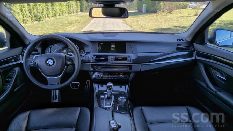 Melns BMW 520 2013 Rīga, ar dzinēja tilpumu 2.00 L un nobraukumu 254 tūkst. km par 9900 €, foto 13 vietnē AUTOMOTO.COM.LV
