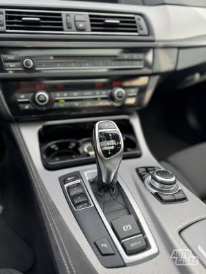 Black BMW 520 2013 in Kaunas, with an engine capacity of 2.00 L and mileage of 410 thousand km for 8900 €, photo 13 on AUTOMOTO.COM.LV