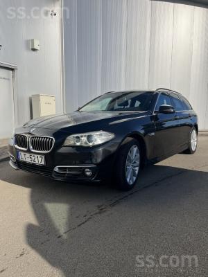 Black BMW 520 2013 in Jurmala, with an engine capacity of 2.00 L and mileage of 277 thousand km for 9500 €, photo  on AUTOMOTO.COM.LV