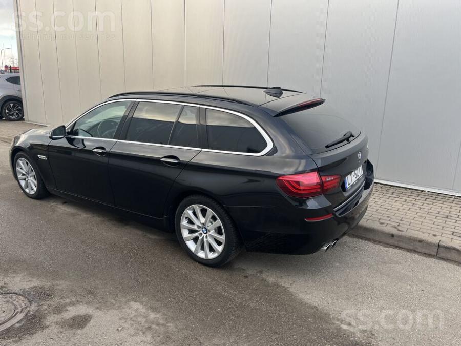 Melns BMW 520 2013 Jūrmala, ar dzinēja tilpumu 2.00 L un nobraukumu 277 tūkst. km par 9500 €, foto 6 vietnē AUTOMOTO.COM.LV