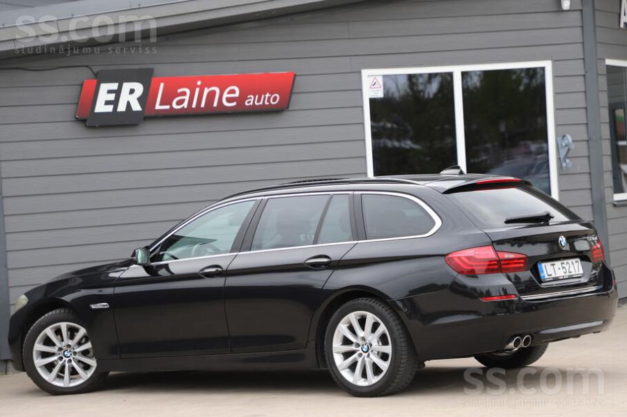 Melns BMW 520 2013 Tukums, ar dzinēja tilpumu 2.00 L un nobraukumu 277 tūkst. km par 9200 €, foto 7 vietnē AUTOMOTO.COM.LV
