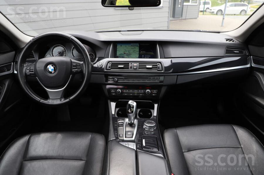 Melns BMW 520 2013 Tukums, ar dzinēja tilpumu 2.00 L un nobraukumu 277 tūkst. km par 9200 €, foto 8 vietnē AUTOMOTO.COM.LV