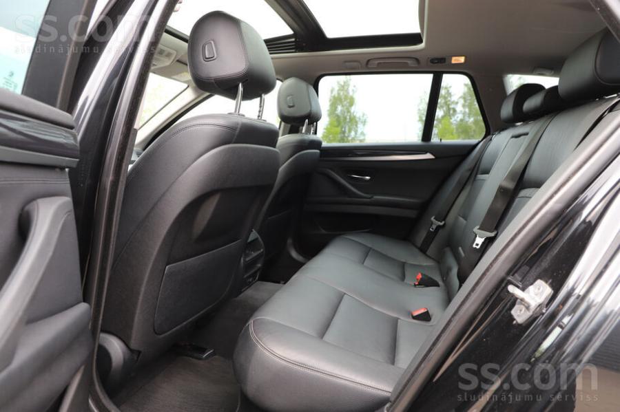 Melns BMW 520 2013 Tukums, ar dzinēja tilpumu 2.00 L un nobraukumu 277 tūkst. km par 9200 €, foto 14 vietnē AUTOMOTO.COM.LV