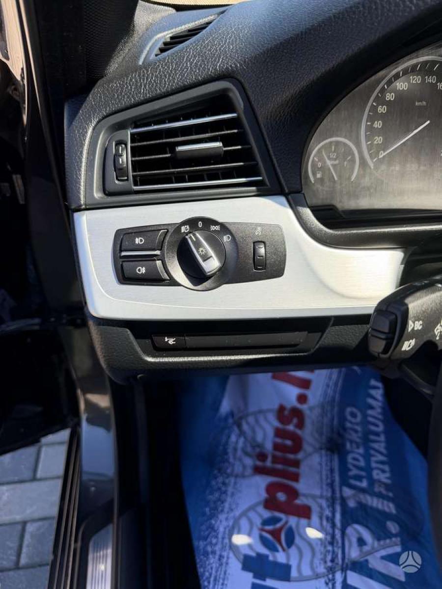 Melns BMW 520 2013 Šauļi, ar dzinēja tilpumu 2.00 L un nobraukumu 299 tūkst. km par 9500 €, foto 13 vietnē AUTOMOTO.COM.LV