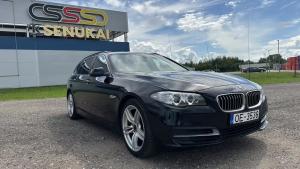 Black BMW 520 2013 in Daugavpils, with an engine capacity of 2.00 L and mileage of 282 thousand km for 9995 €, photo 8 on AUTOMOTO.COM.LV