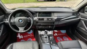 Black BMW 520 2013 in Daugavpils, with an engine capacity of 2.00 L and mileage of 282 thousand km for 9995 €, photo 10 on AUTOMOTO.COM.LV