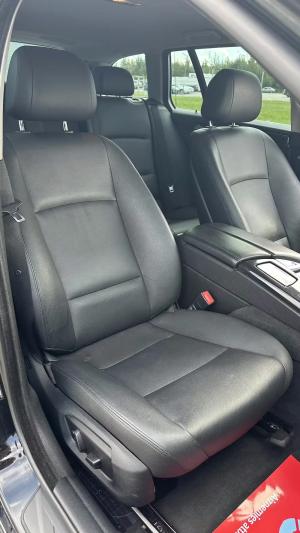 Black BMW 520 2013 in Daugavpils, with an engine capacity of 2.00 L and mileage of 282 thousand km for 9995 €, photo 23 on AUTOMOTO.COM.LV