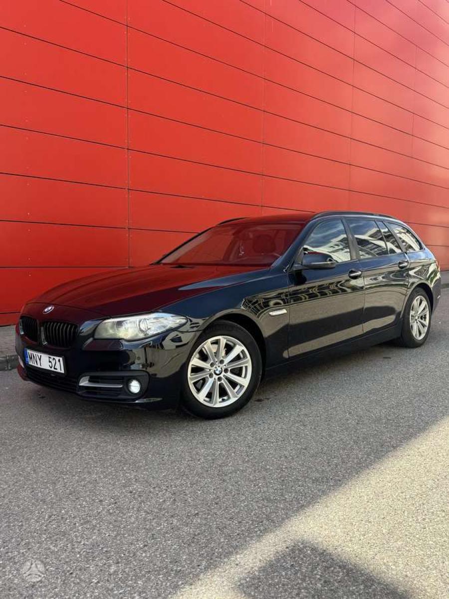 Melns BMW 520 2013 Viļņa, ar dzinēja tilpumu 2.00 L un nobraukumu 299 tūkst. km par 6750 €, foto 1 vietnē AUTOMOTO.COM.LV