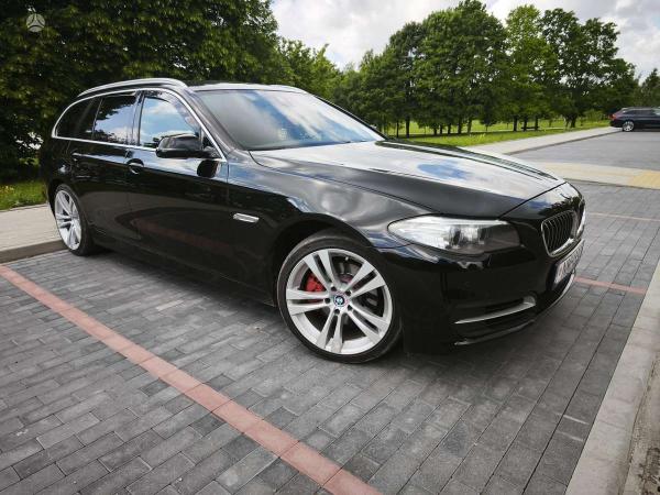 Melns BMW 520 2013 Telšiai, ar dzinēja tilpumu 2.00 L un nobraukumu 299 tūkst. km par 7300 €, foto 1 vietnē AUTOMOTO.COM.LV