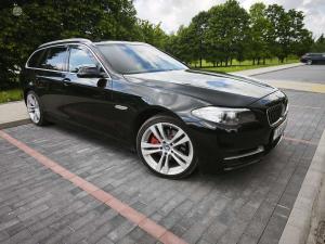 Black BMW 520 2013 in Telschi, with an engine capacity of 2.00 L and mileage of 299 thousand km for 7300 €, photo  on AUTOMOTO.COM.LV
