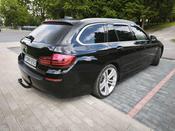 Melns BMW 520 2013 Telšiai, ar dzinēja tilpumu 2.00 L un nobraukumu 299 tūkst. km par 7300 €, foto 5 vietnē AUTOMOTO.COM.LV