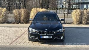 Black BMW 520 2013 in Jurmala, with an engine capacity of 2.00 L and mileage of 211 thousand km for 8900 €, photo 3 on AUTOMOTO.COM.LV