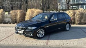 Black BMW 520 2013 in Jurmala, with an engine capacity of 2.00 L and mileage of 211 thousand km for 8900 €, photo 4 on AUTOMOTO.COM.LV