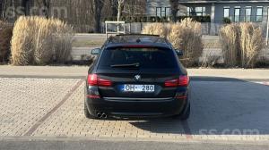 Black BMW 520 2013 in Jurmala, with an engine capacity of 2.00 L and mileage of 211 thousand km for 8900 €, photo 6 on AUTOMOTO.COM.LV