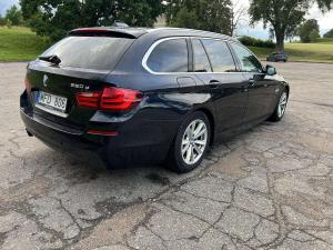 Black BMW 520 2013 in Kaunas, with an engine capacity of 2.00 L and mileage of 378 thousand km for 8300 €, photo 8 on AUTOMOTO.COM.LV