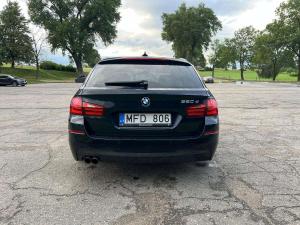 Black BMW 520 2013 in Kaunas, with an engine capacity of 2.00 L and mileage of 378 thousand km for 8300 €, photo 9 on AUTOMOTO.COM.LV