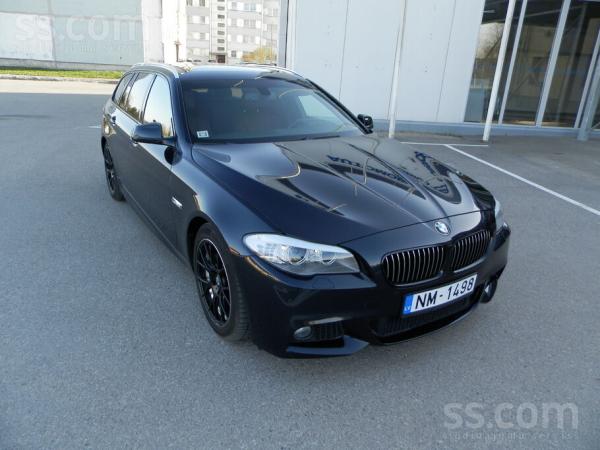 Melns BMW 520 2013 Bauska, ar dzinēja tilpumu 2.00 L un nobraukumu 342 tūkst. km par 9995 €, foto 1 vietnē AUTOMOTO.COM.LV