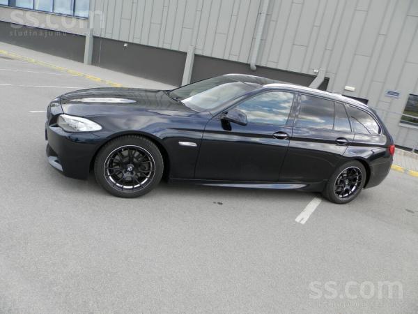 Melns BMW 520 2013 Bauska, ar dzinēja tilpumu 2.00 L un nobraukumu 342 tūkst. km par 9995 €, foto 6 vietnē AUTOMOTO.COM.LV