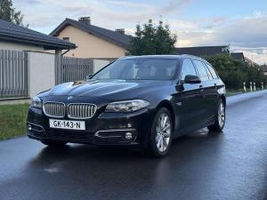 Melns BMW 520 2013 Viļņa, ar dzinēja tilpumu 2.00 L un nobraukumu 203 tūkst. km par 8900 €, foto  vietnē AUTOMOTO.COM.LV