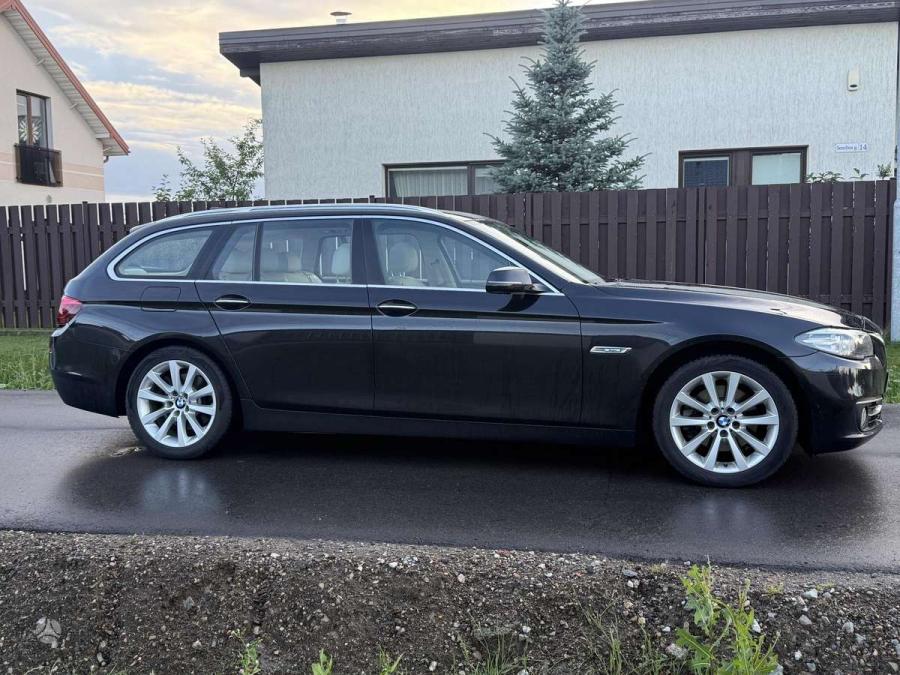 Melns BMW 520 2013 Viļņa, ar dzinēja tilpumu 2.00 L un nobraukumu 203 tūkst. km par 8900 €, foto 5 vietnē AUTOMOTO.COM.LV