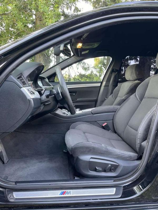Melns BMW 520 2013 Kauņa, ar dzinēja tilpumu 2.00 L un nobraukumu 298 tūkst. km par 8790 €, foto 10 vietnē AUTOMOTO.COM.LV