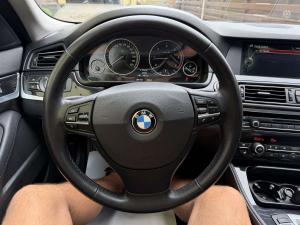 Black BMW 520 2013 in Prienai, with an engine capacity of 2.00 L and mileage of 296 thousand km for 6900 €, photo 10 on AUTOMOTO.COM.LV