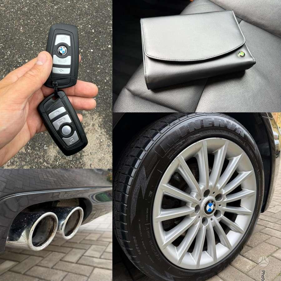 Black BMW 520 2013 in Prienai, with an engine capacity of 2.00 L and mileage of 296 thousand km for 6900 €, photo 13 on AUTOMOTO.COM.LV