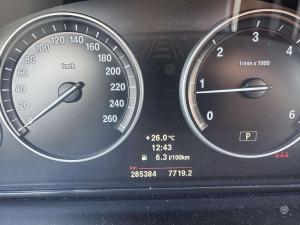 Black BMW 520 2013 in Kaunas, with an engine capacity of 2.00 L and mileage of 280 thousand km for 6900 €, photo 13 on AUTOMOTO.COM.LV