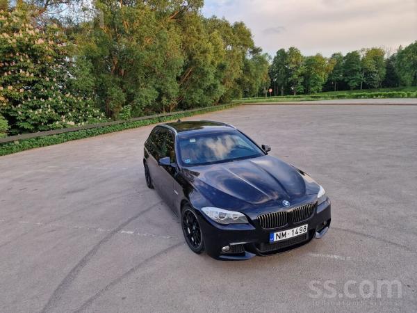 Черный БМВ 520 2013 в Бауска, объемом двигателя 2.00 л и пробегом 345 тыс. км за 9650 €, фото 2 на AUTOMOTO.COM.LV