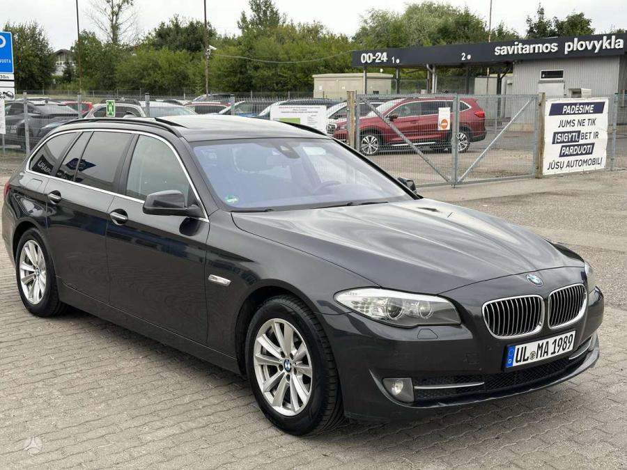 Melns BMW 520 2013 Klaipėda, ar dzinēja tilpumu 2.00 L un nobraukumu 340 tūkst. km par 5999 €, foto 4 vietnē AUTOMOTO.COM.LV