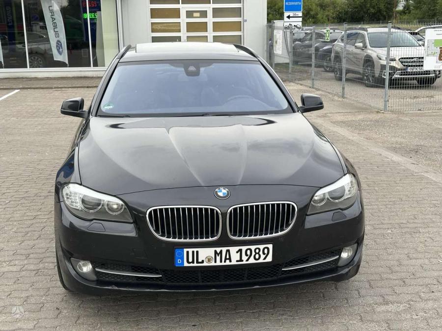 Melns BMW 520 2013 Klaipėda, ar dzinēja tilpumu 2.00 L un nobraukumu 340 tūkst. km par 5999 €, foto 5 vietnē AUTOMOTO.COM.LV