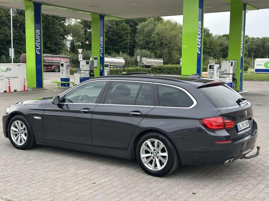 Melns BMW 520 2013 Klaipėda, ar dzinēja tilpumu 2.00 L un nobraukumu 340 tūkst. km par 5999 €, foto 12 vietnē AUTOMOTO.COM.LV