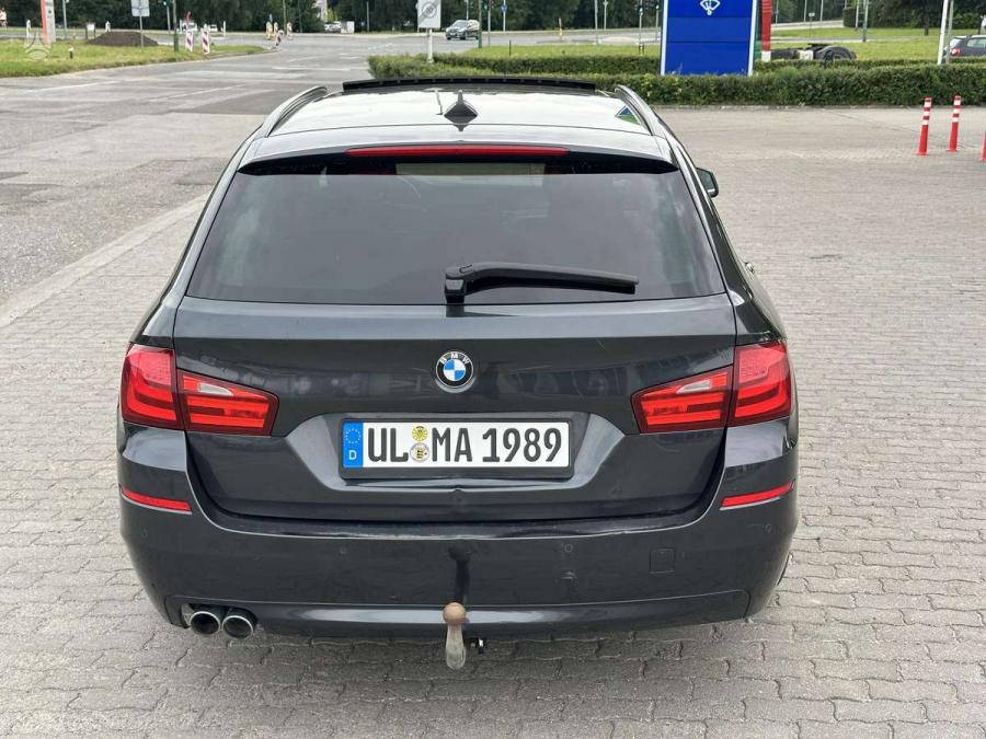Melns BMW 520 2013 Klaipėda, ar dzinēja tilpumu 2.00 L un nobraukumu 340 tūkst. km par 5999 €, foto 16 vietnē AUTOMOTO.COM.LV