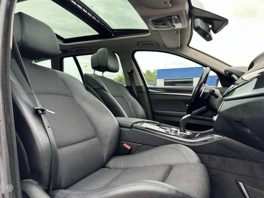 Melns BMW 520 2013 Klaipėda, ar dzinēja tilpumu 2.00 L un nobraukumu 340 tūkst. km par 5999 €, foto 23 vietnē AUTOMOTO.COM.LV